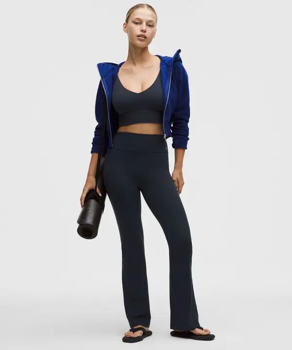 Lululemon Focuser V-Neck Bra - True Navy | Editorialist